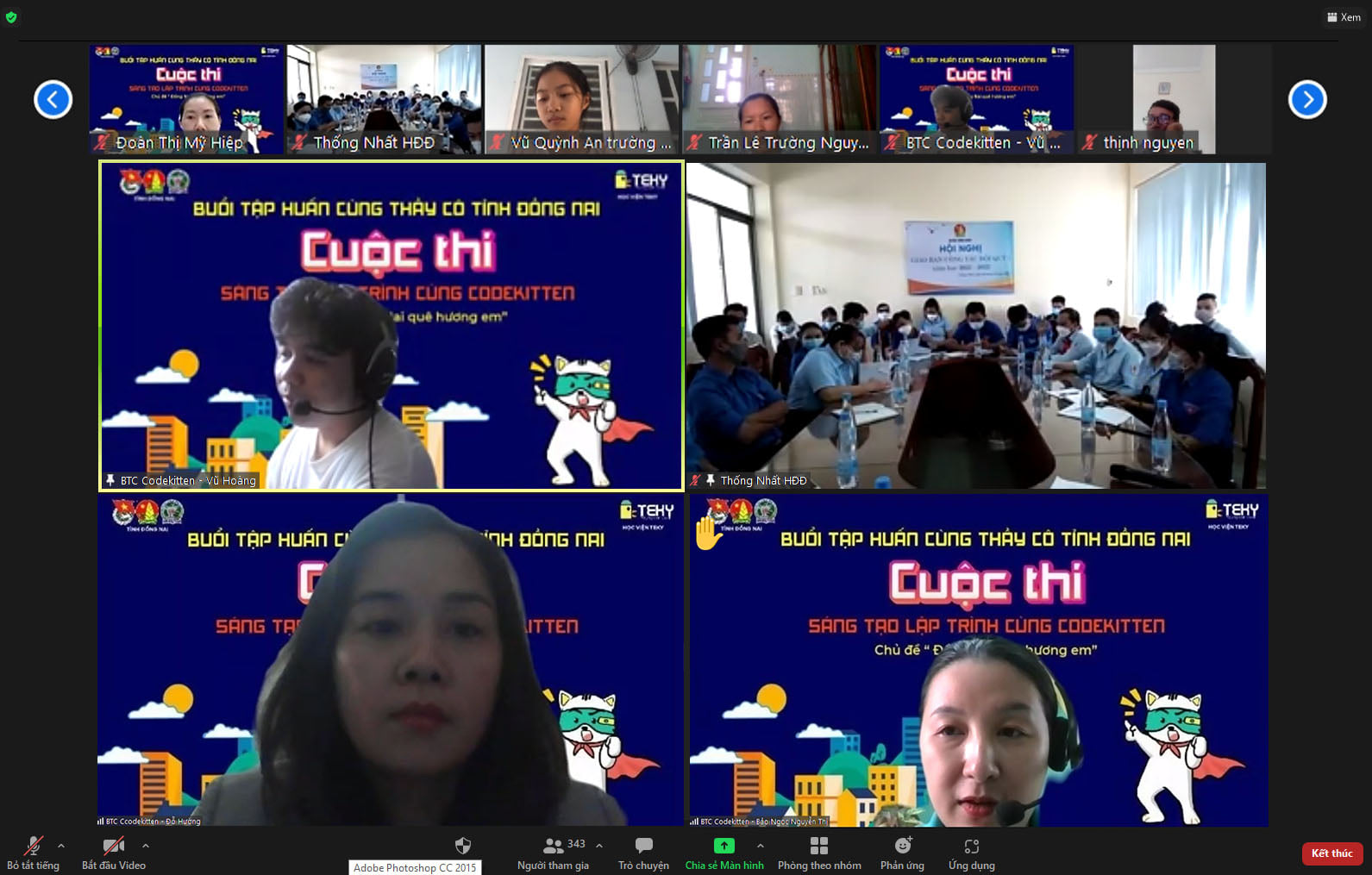 Hào hứng tham gia buổi tập huấn phát động Cuộc thi sáng tạo cùng Codekitten với chủ đề "Đồng Nai ...