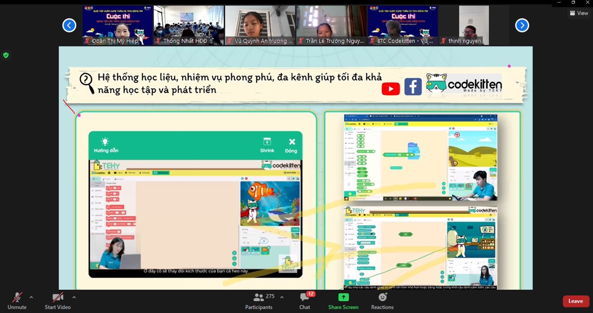 Hào hứng tham gia buổi tập huấn phát động Cuộc thi sáng tạo cùng Codekitten với chủ đề "Đồng Nai ...