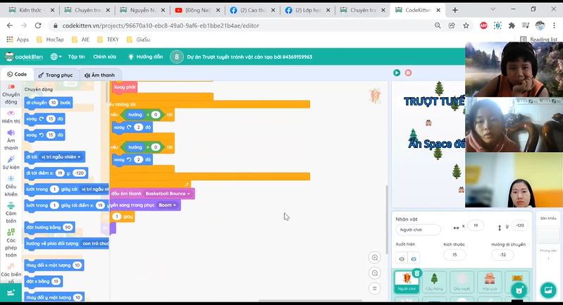 Trải nghiệm và ôn tập CodeKitten cùng các bạn học sinh tại các Tỉnh ...